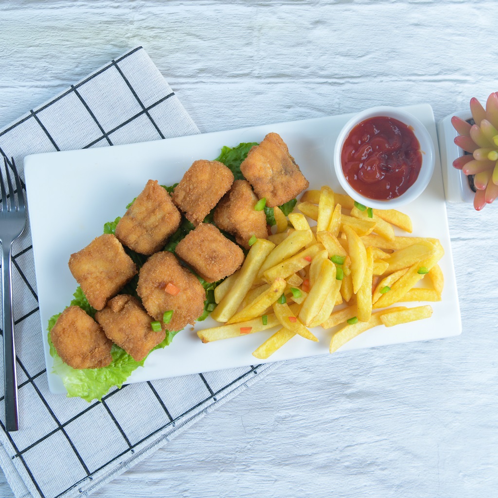 Crispy Fish Bites - Golden Fish Appetizer | Akadu Bistro